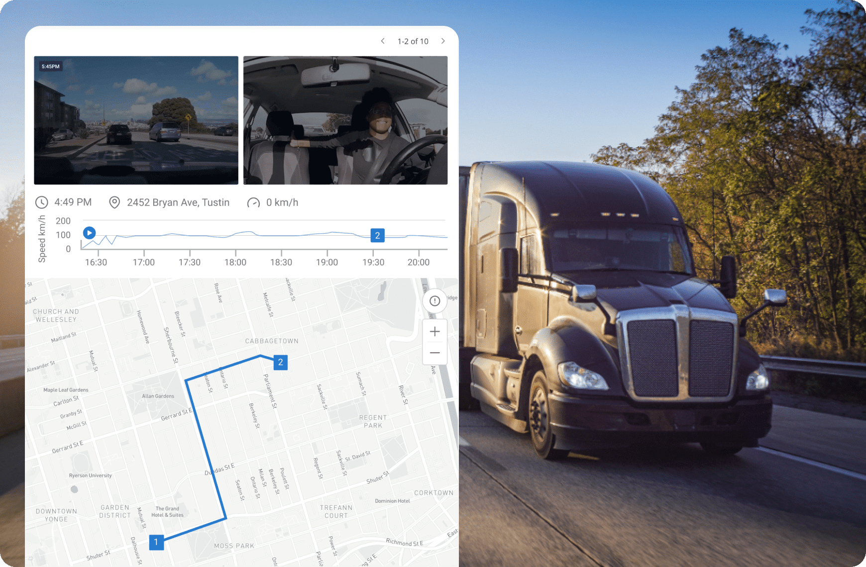 GPS Fleet Telematics Platform | Smarter Fleet Monitoring & Insights ...